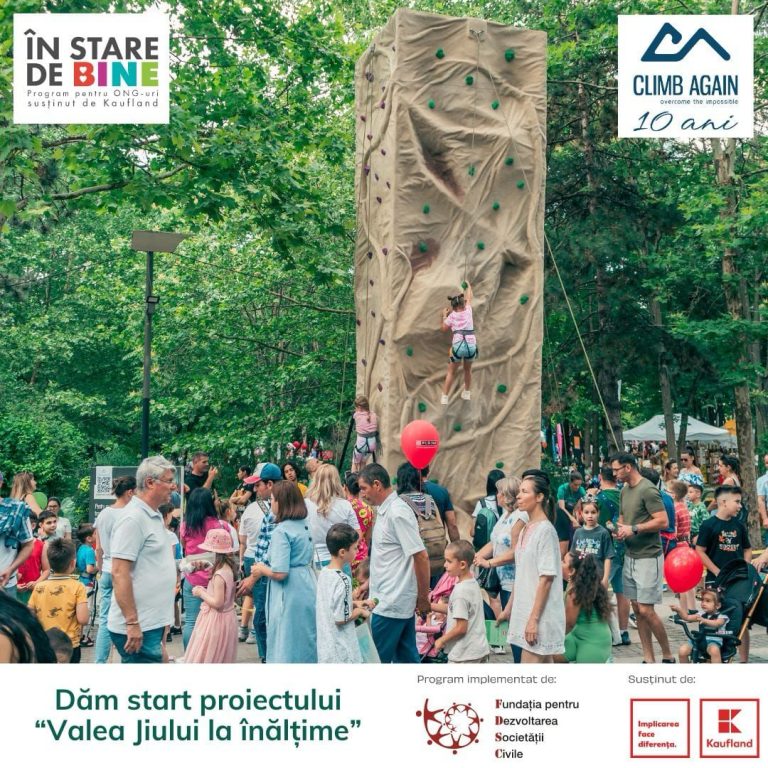 Proiect “Valea Jiului la înălțime” - Climb Again